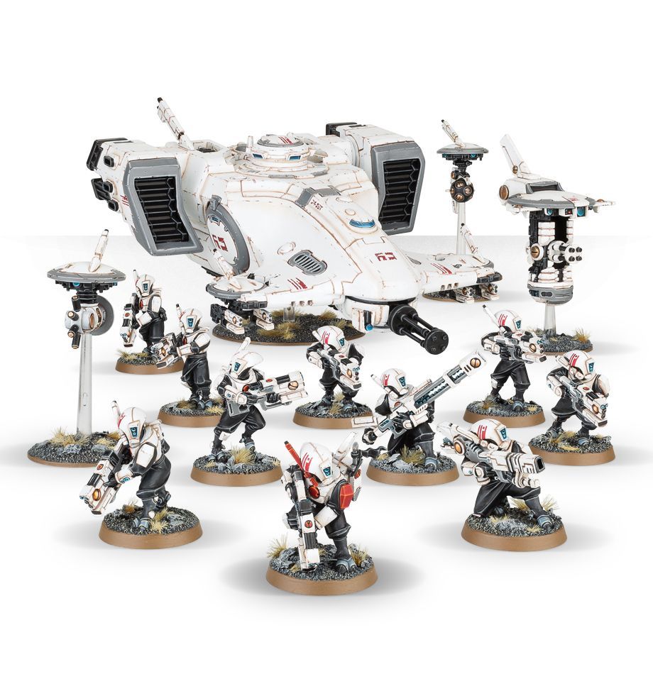 Tau Empire Optimised Pathfinder Team (Оптимизированная команда следопытов)
