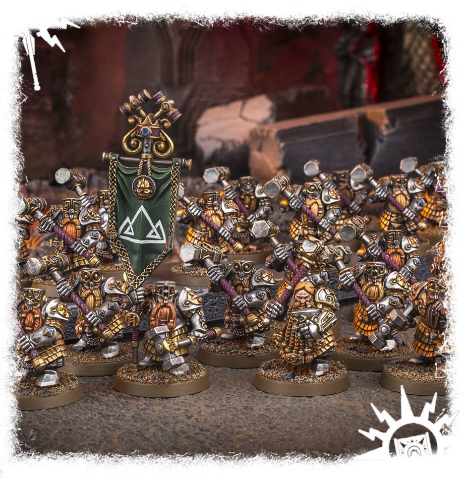Dwarf Hammerers / Longbeards | Гномы - Молотобойцы / Длиннобородые