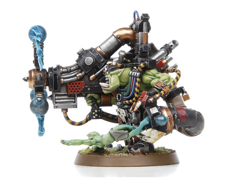 Big Mek with Shokk Attack Gun Warhammer 40000 | Большой Мек с Шоковой ...