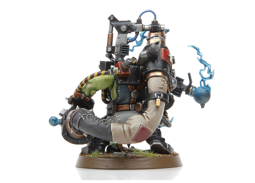 Big Mek with Shokk Attack Gun Warhammer 40000 | Большой Мек с Шоковой ...