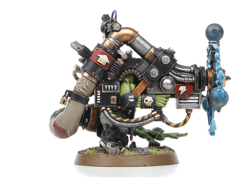 Big Mek with Shokk Attack Gun Warhammer 40000 | Большой Мек с Шоковой ...