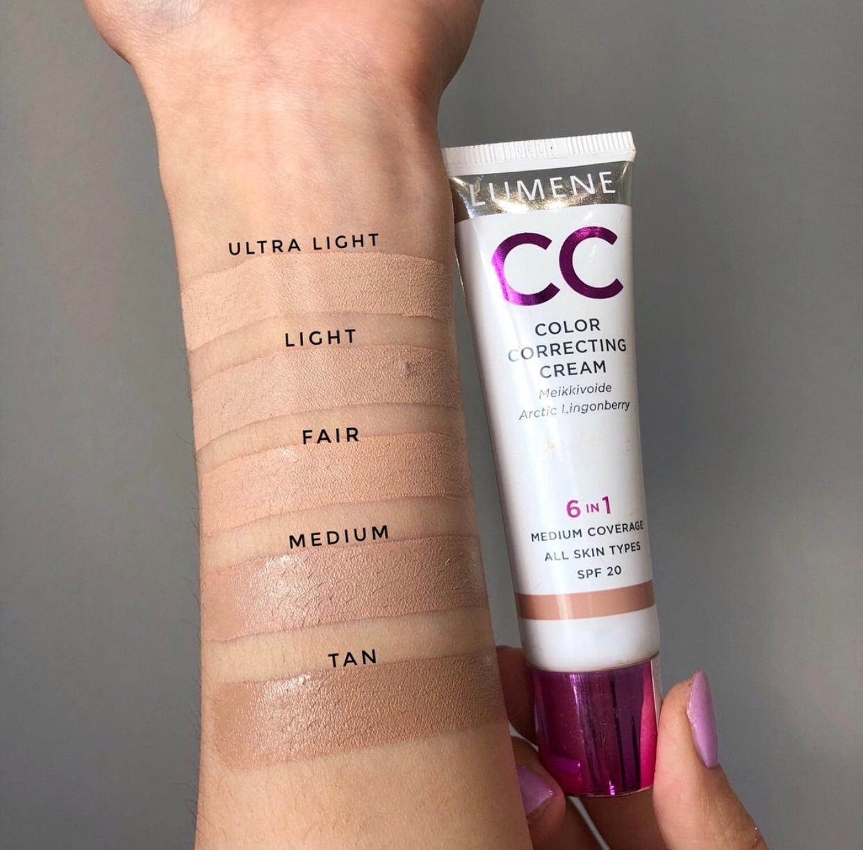 Тональный крем для лица CC Lumene SPF 20 Medium 30 мл - купить по ...