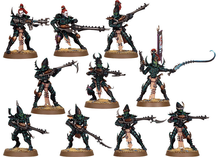 Drukhari Kabalite Warriors | Воины Кабалиты Темных Эльдар