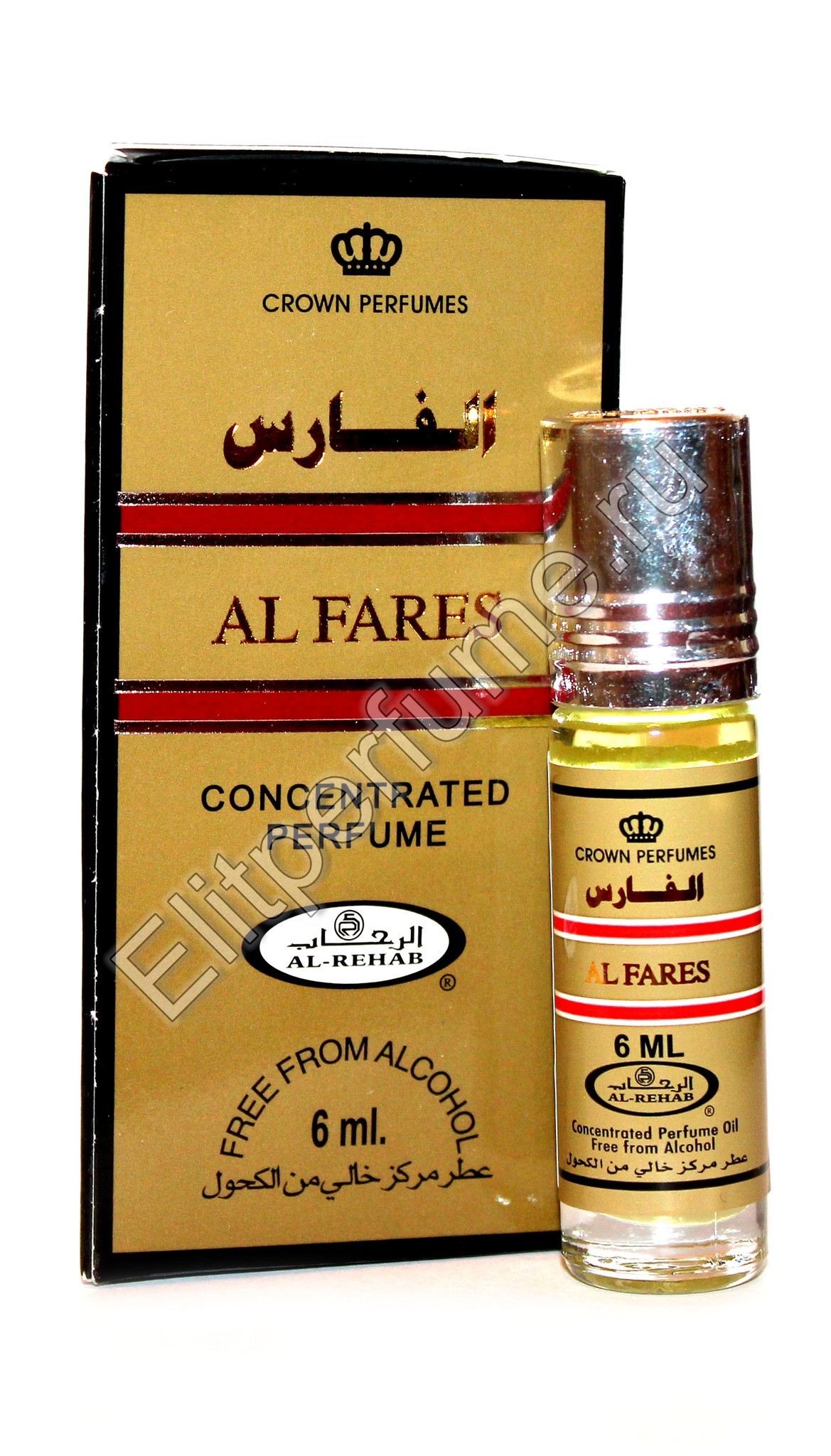 Al Fares Аль Фарес 6 мл арабские мужские масляные духи от Аль Рехаб Al ...