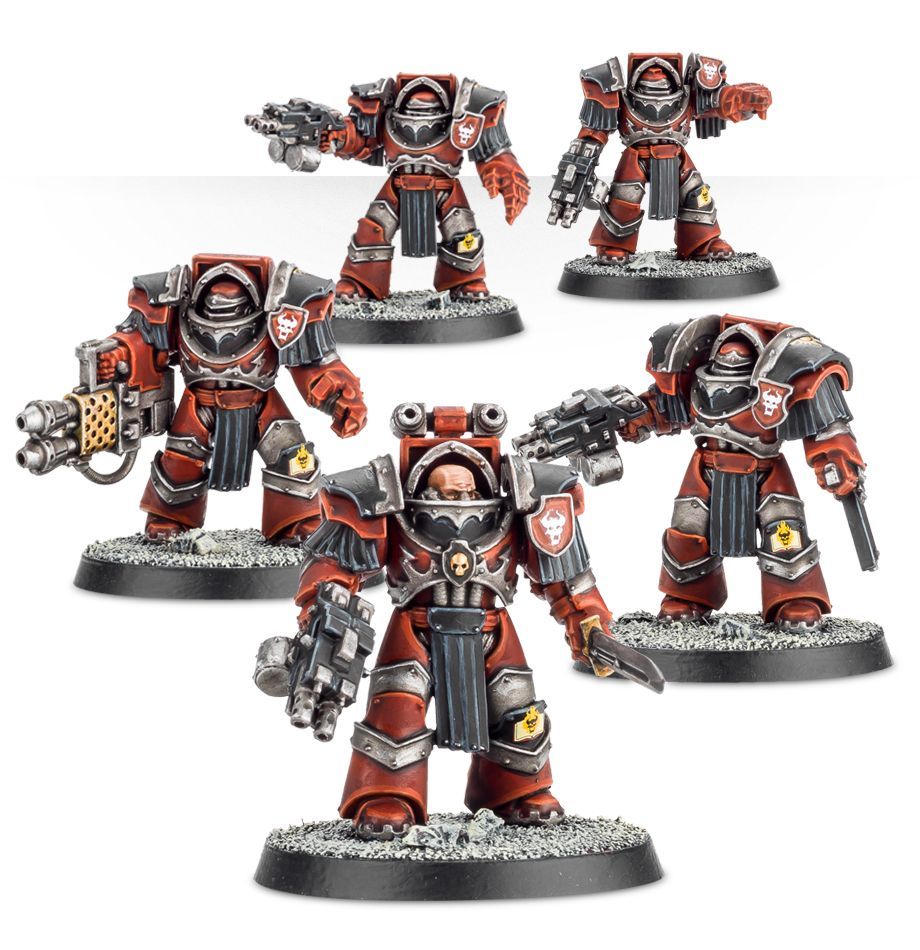 Cataphractii Terminators | The Horus Heresy | Купить в Wargame39.ru