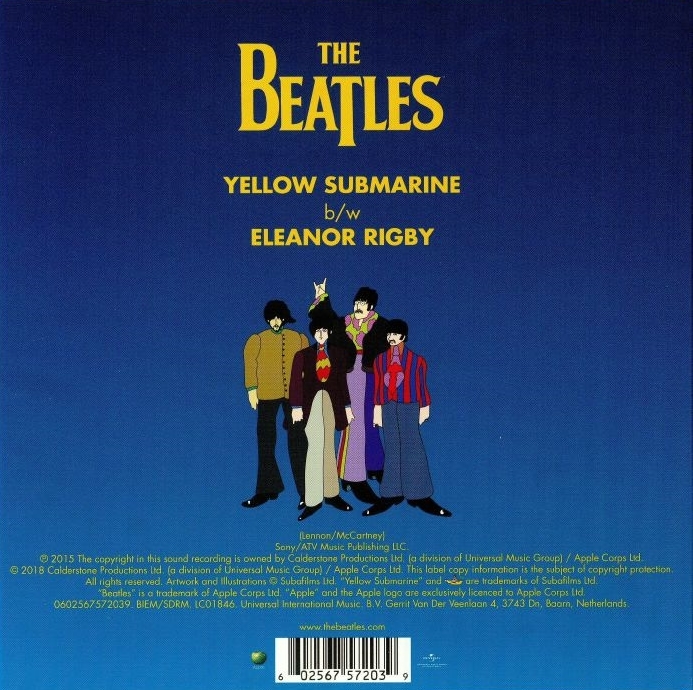 The Beatles / Yellow Submarine, Eleanor Rigby (Picture Disc)(7" Vinyl ...