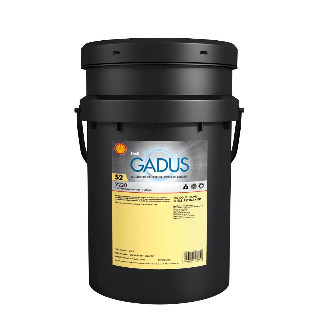 Смазка Shell Gadus S2 V220 2, NLGI 2 цена